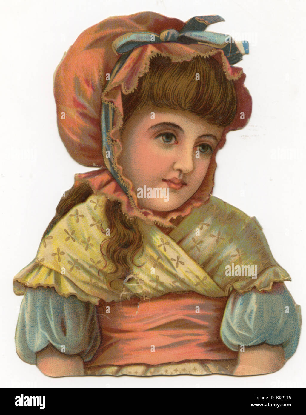 Girls wearing old fashioned bonnets hi-res stock photography and images ...