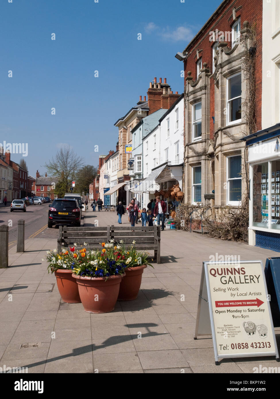 Market harborough high street hi-res stock photography and images - Alamy