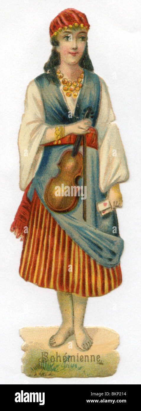 1800s gypsy women hi-res stock photography and images - Alamy