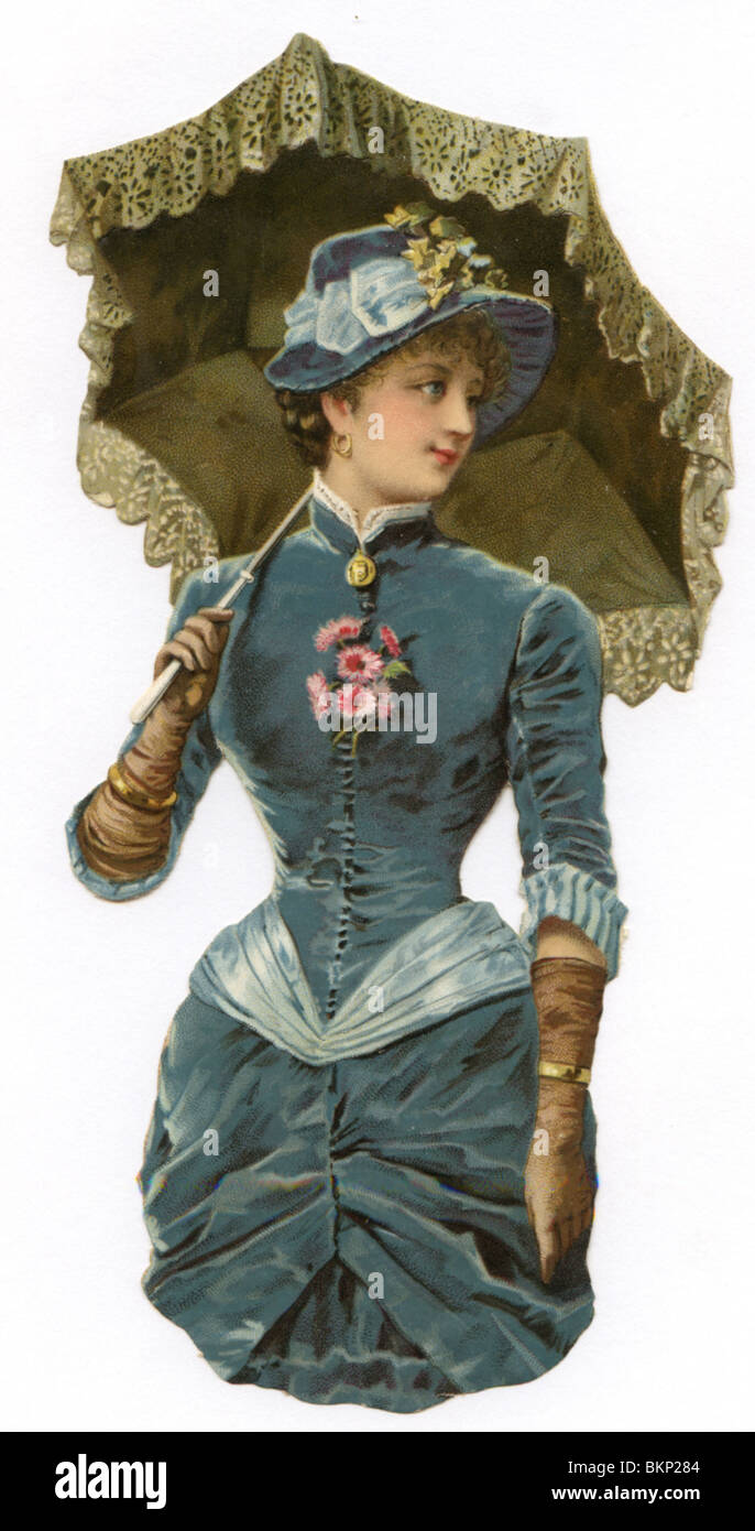 Lady dress umbrella hi-res stock photography and images - Alamy