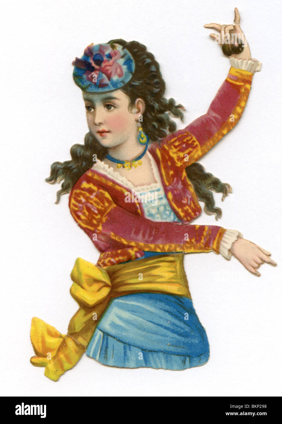 Costume spanish lady 19th century hi-res stock photography and images ...