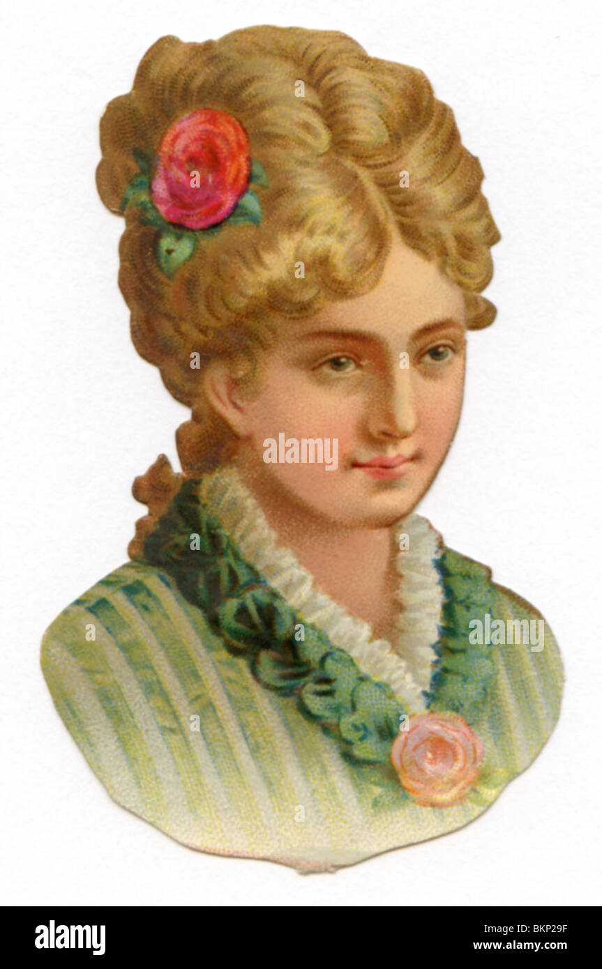 Lady of the rose hi-res stock photography and images - Alamy