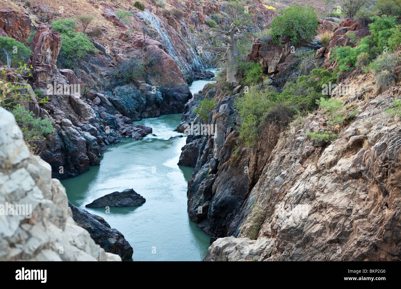 Namibia,Kaokoland area,the Epupa falls Stock Photo - Alamy