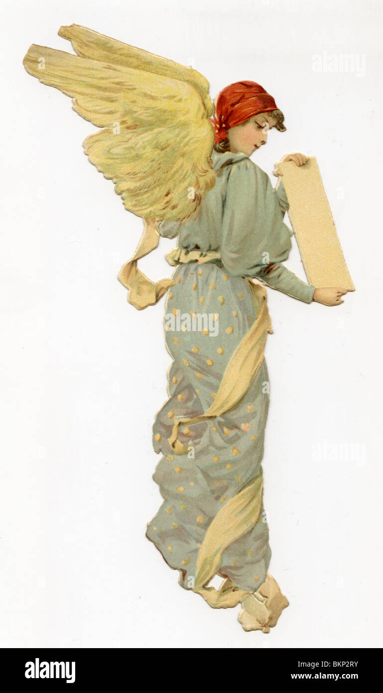 Angels christmas illustration hi-res stock photography and images - Alamy
