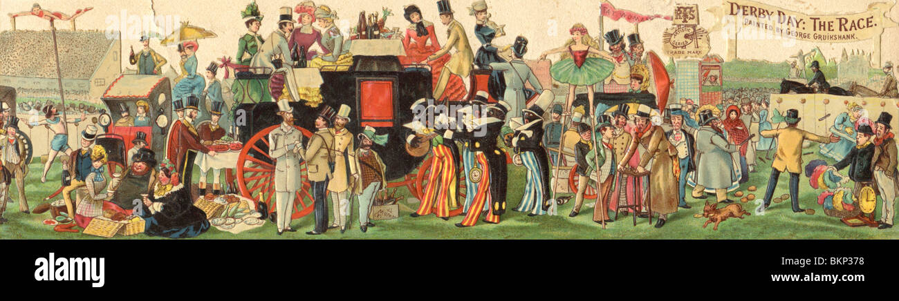 Derby Day: The Race Stock Photo - Alamy