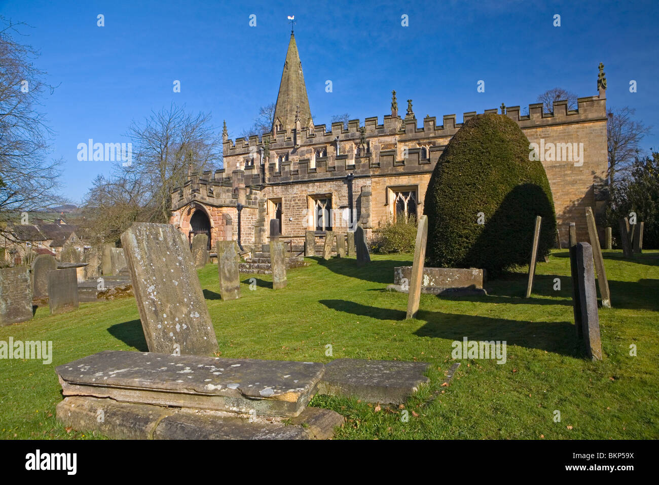 Baslow Village High Resolution Stock Photography and Images - Alamy