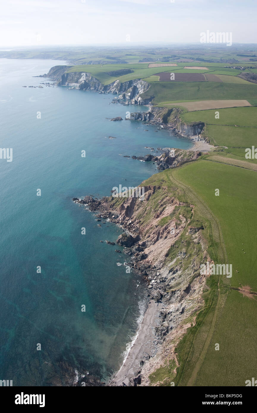 Devon island aerial hi-res stock photography and images - Alamy