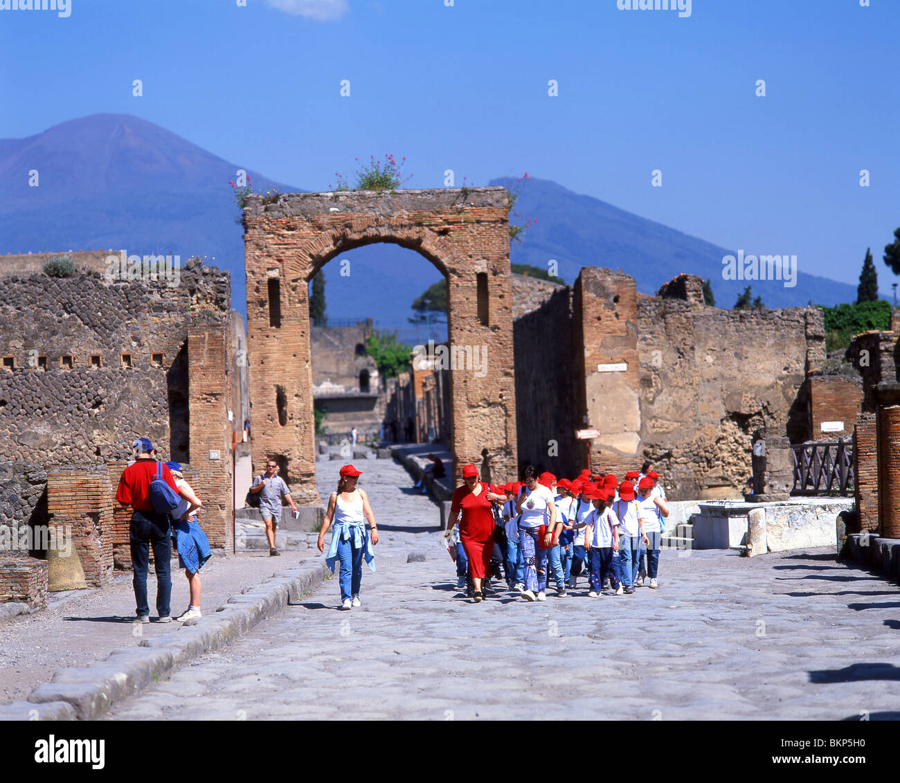 Pompeii Forum Mount Vesuvius High Resolution Stock Photography and ...