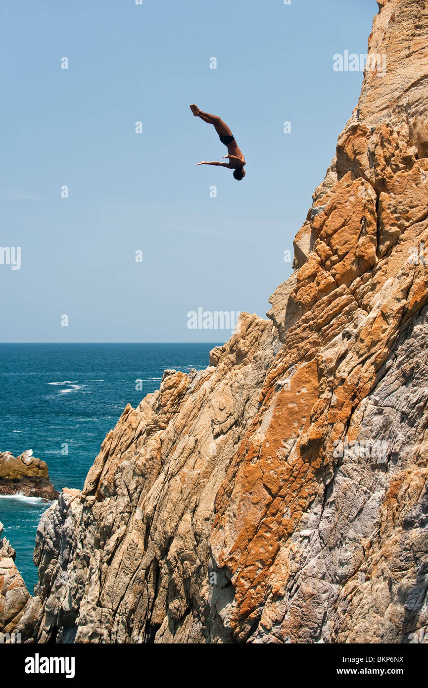 Diving cliff la quebrada hi-res stock photography and images - Alamy