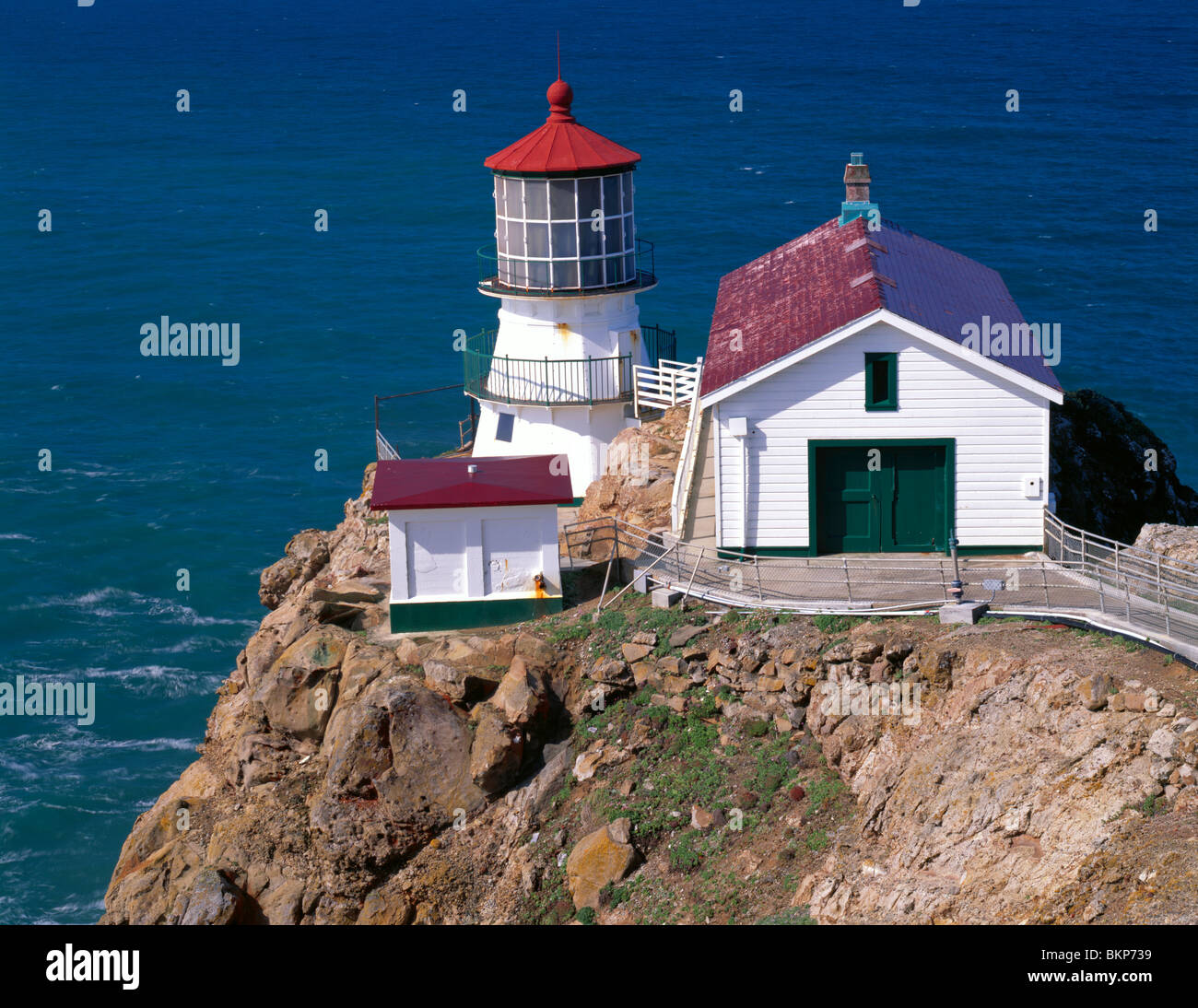 Point Reyes National Seashore, CA Point Reyes Lighthouse (1870 Stock ...