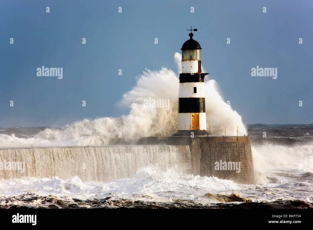 Seaham pier hi-res stock photography and images - Alamy