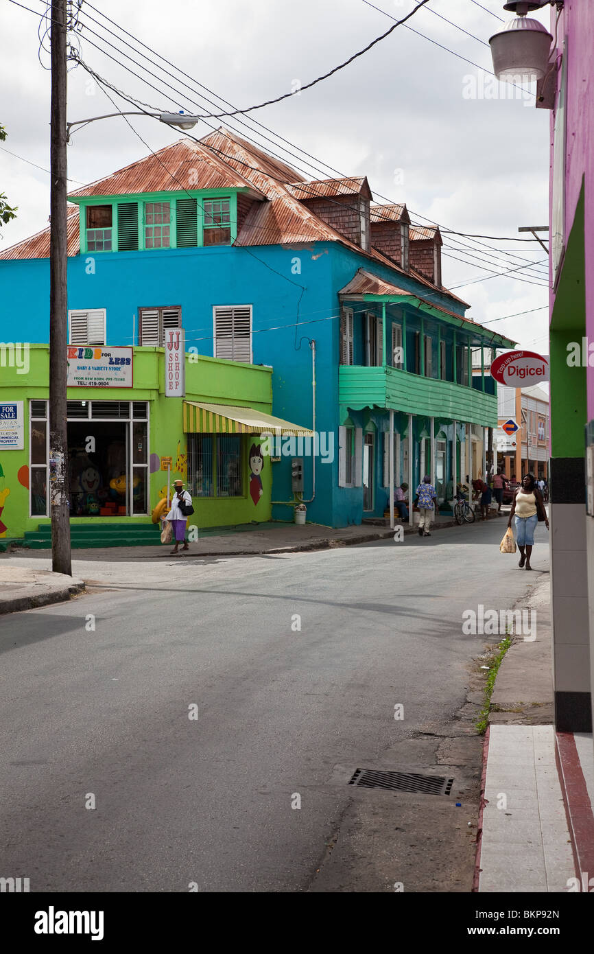 Speightstown, West coast, Barbados, Caribbean Stock Photo - Alamy