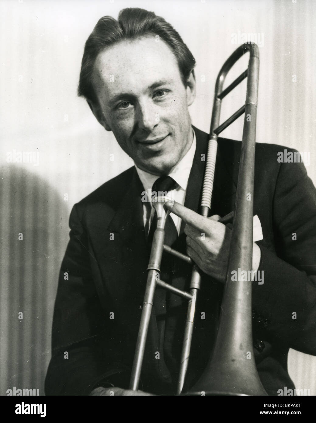 CHRIS BARBER - UK jazz musician about 1960 Stock Photo - Alamy
