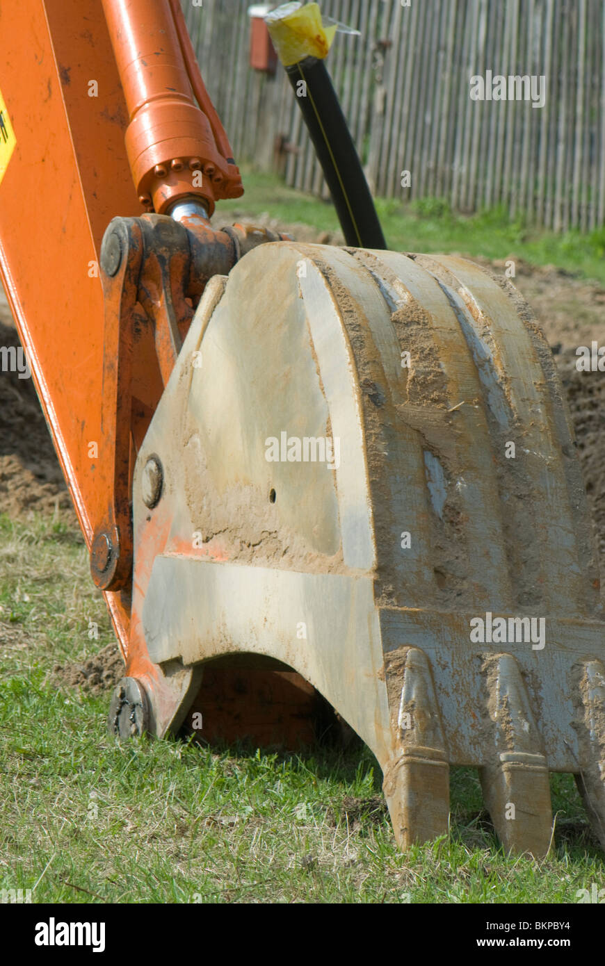 Excavator scoop hi-res stock photography and images - Alamy