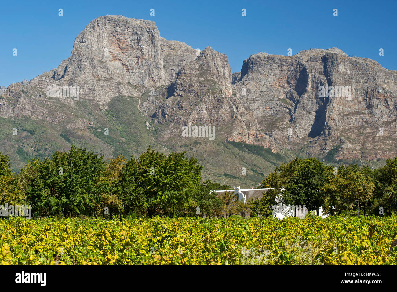 Drakenstein and stellenbosch mountains hi-res stock photography and ...