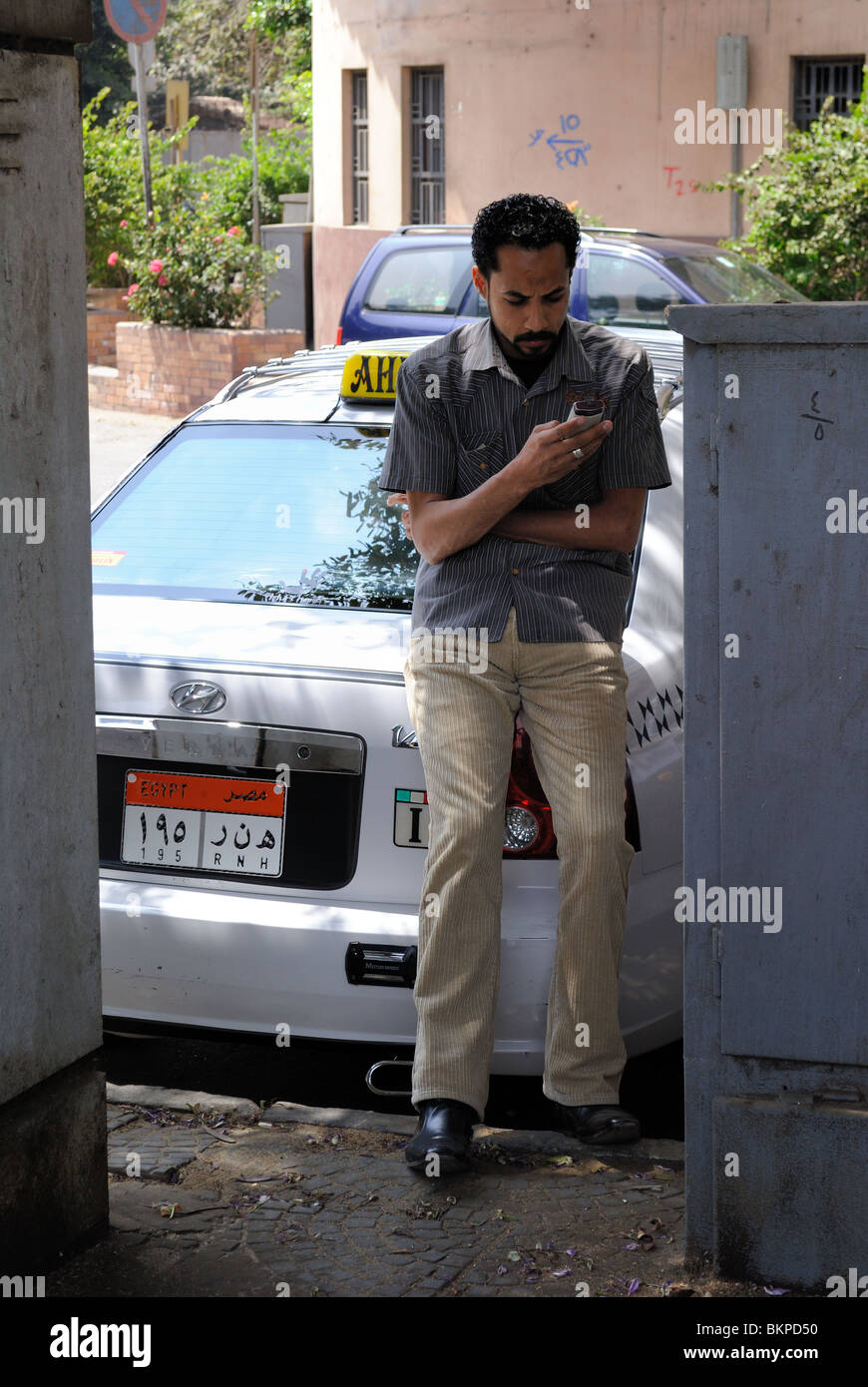 Egypt cairo taxi driver hi-res stock photography and images - Alamy