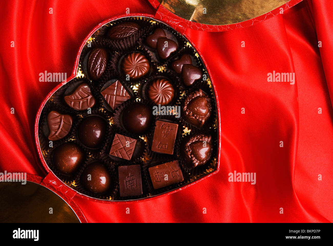 Valentines Day Chocolates Stock Photo - Alamy