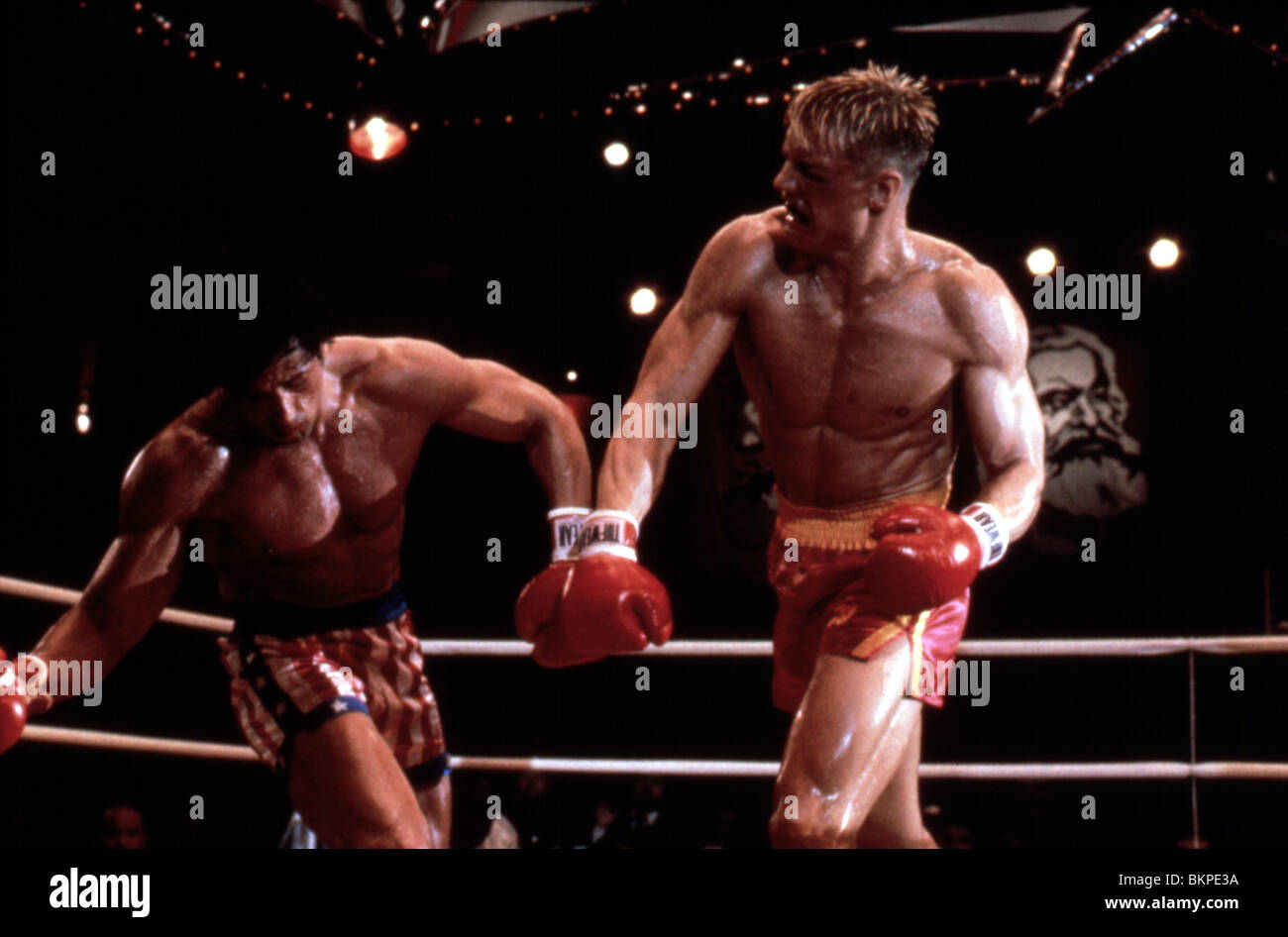 Rocky iv 1985 sylvester stallone hi-res stock photography and images ...
