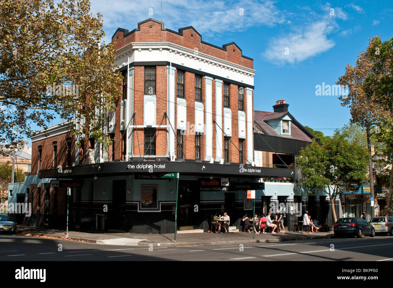Dolphin Hotel, Crown Street, Surry Hills, Sydney, Australia Stock Photo ...