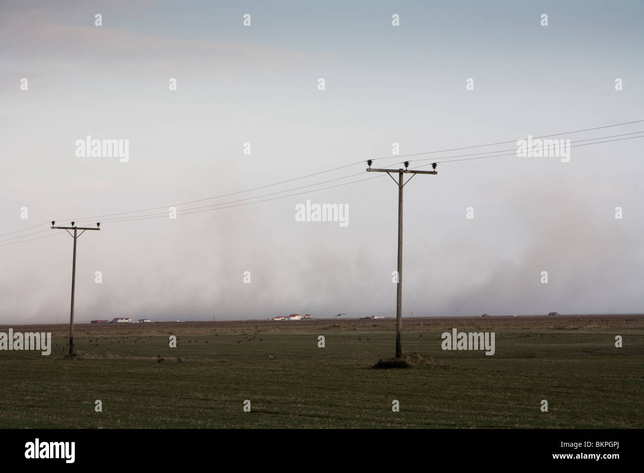 Farms that got hit by volcanic ash from the volcanic eruption in ...