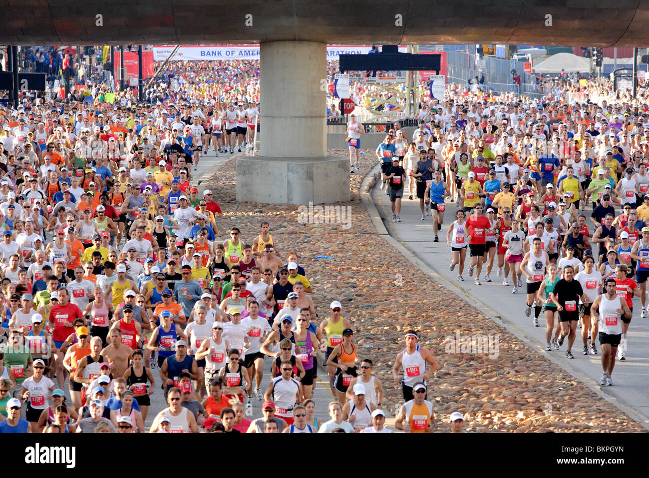 CHICAGO MARATHON Stock Photo - Alamy