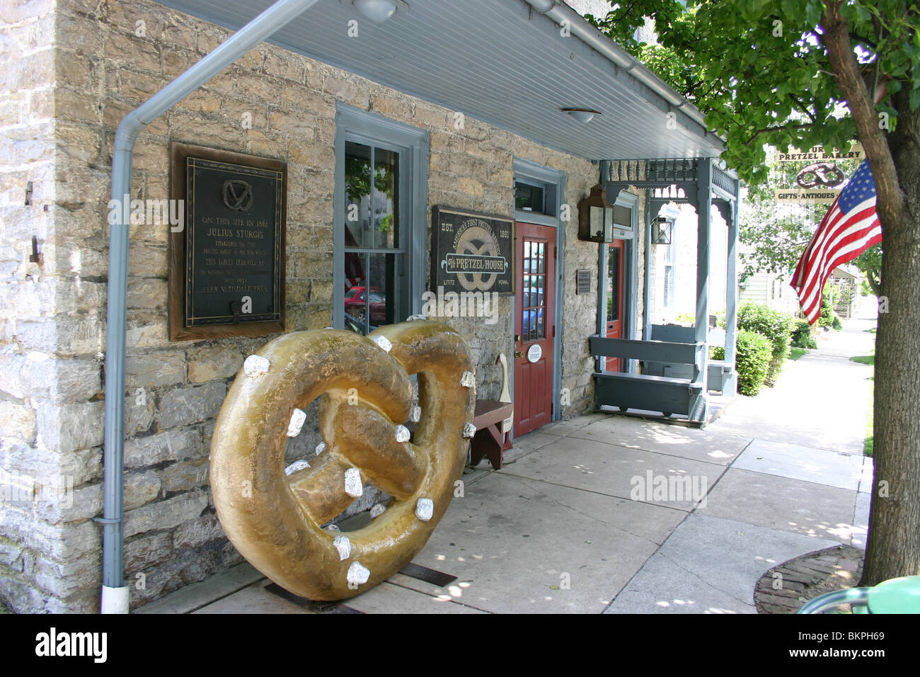 Sturgis Pretzel House is America's first pretzel bakery. In 1861 ...