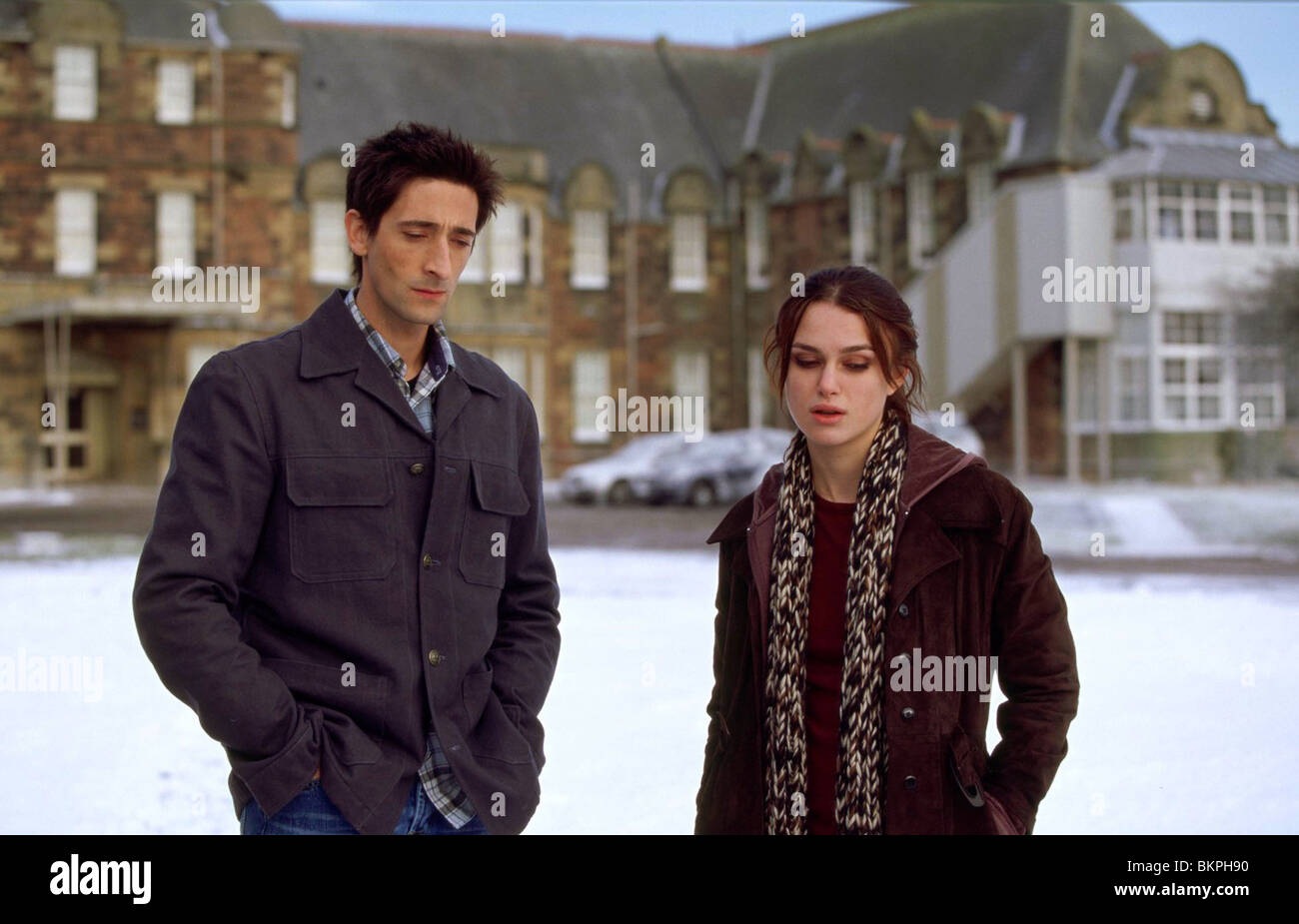 THE JACKET (2005) KEIRA KNIGHTLEY, ADRIEN BRODY JOHN MAYBURY (DIR) 005 Stock Photo - Alamy