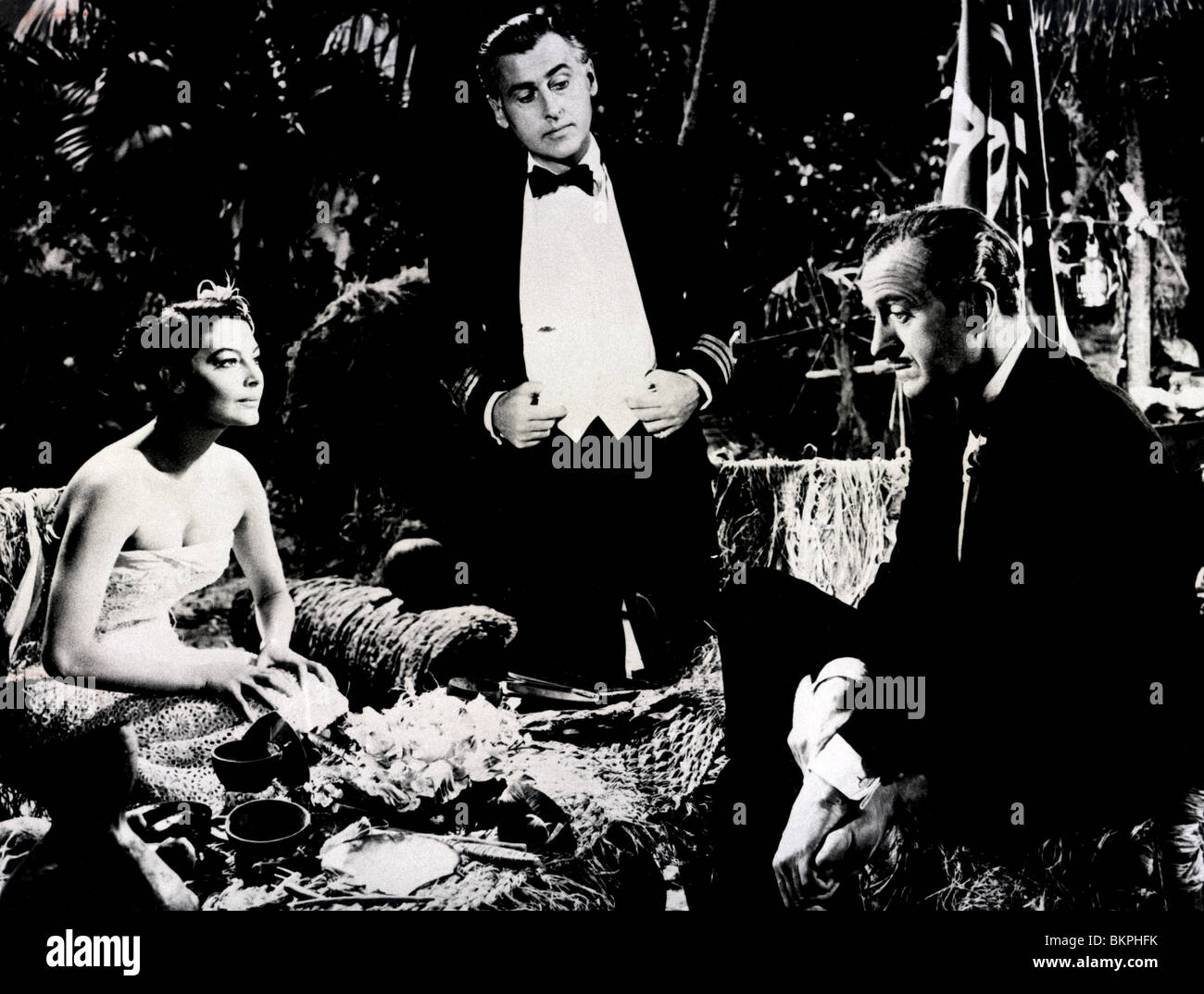 THE LITTLE HUT DAVID NIVEN, STEWART GRAINGER, AVA GARDNER TLHT 002CP ...