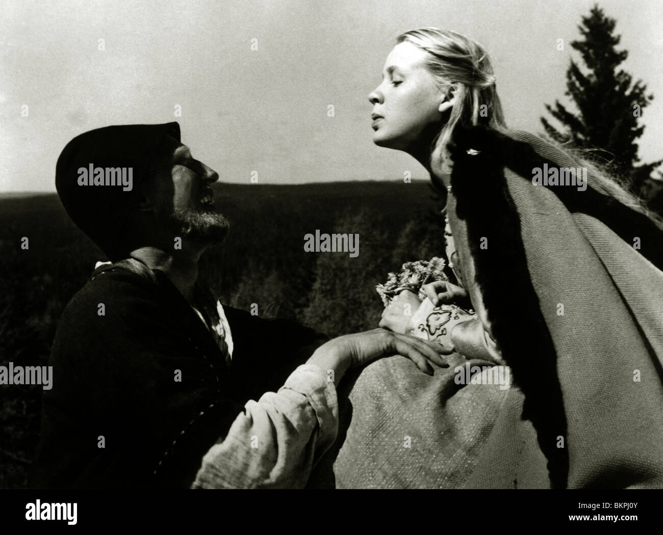 Jungfrukallan Alt The Virgin Spring 1960 Birgitta Pettersson High ...
