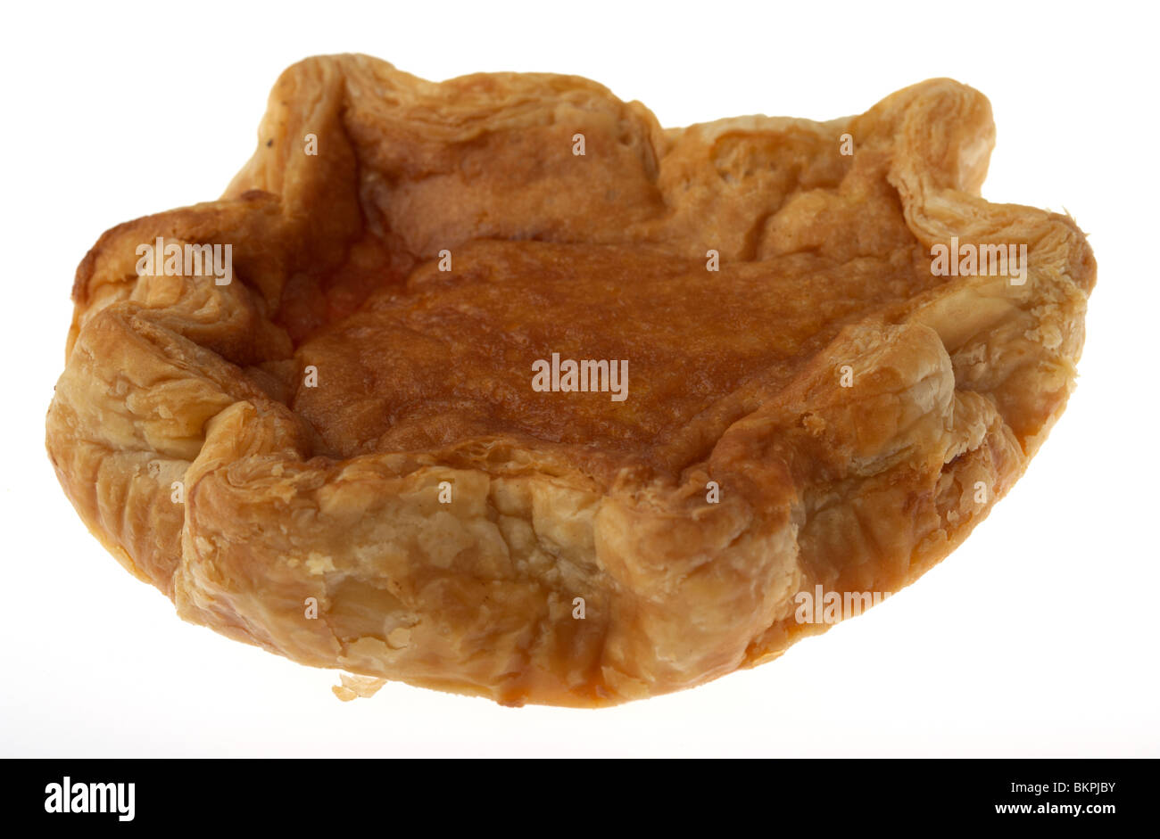 original Bakewell pudding cut out from the Peak District Derbyshire ...