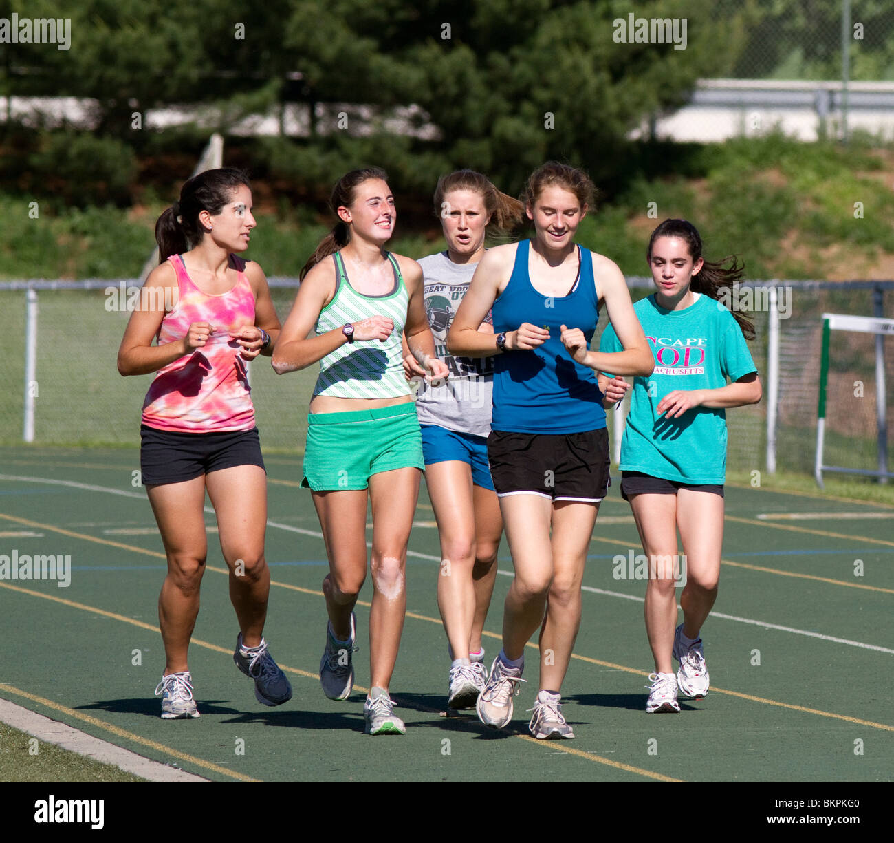 Girls high five High Resolution Stock Photography and Images - Alamy