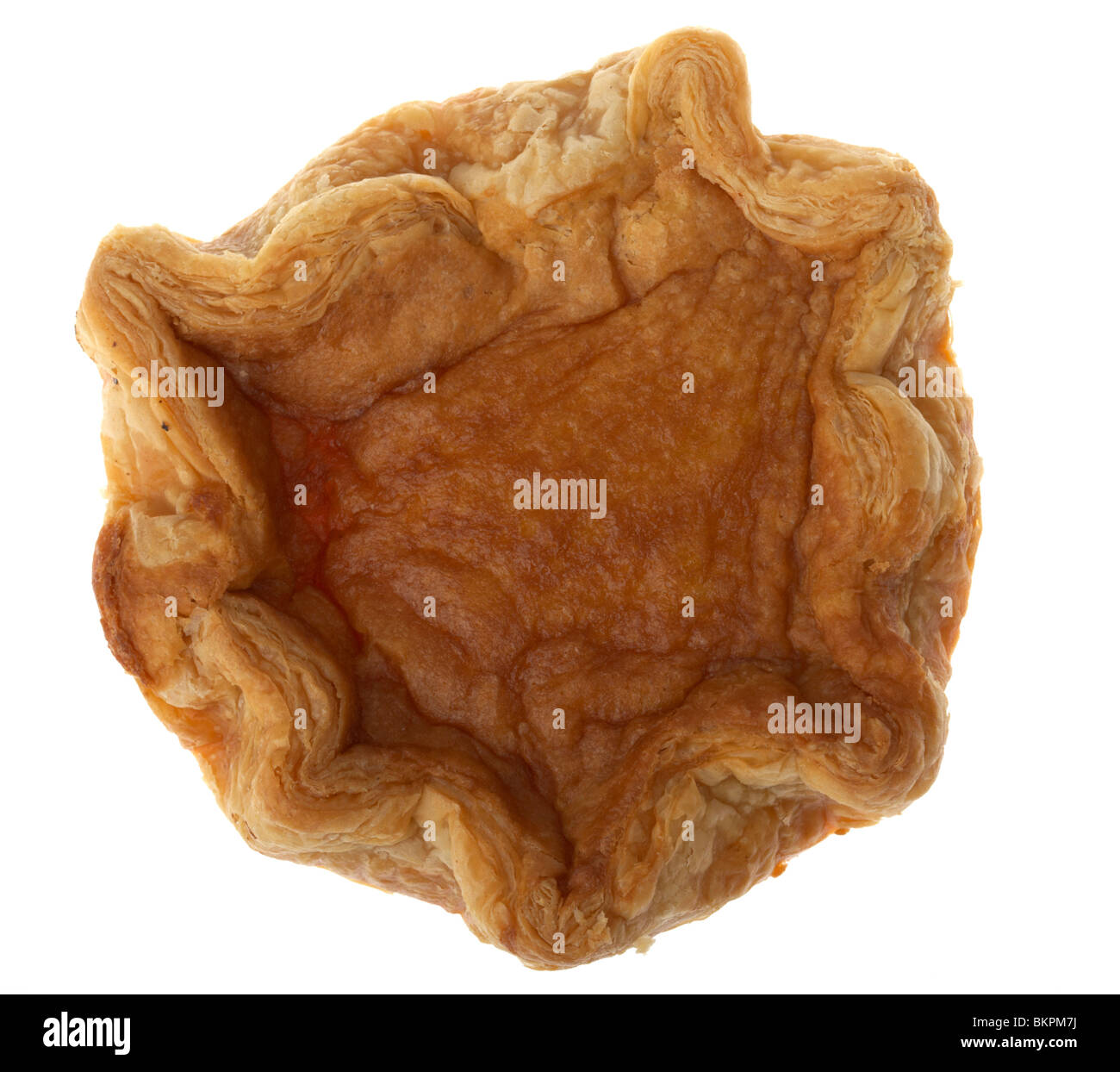 original Bakewell pudding cut out from the Peak District Derbyshire ...