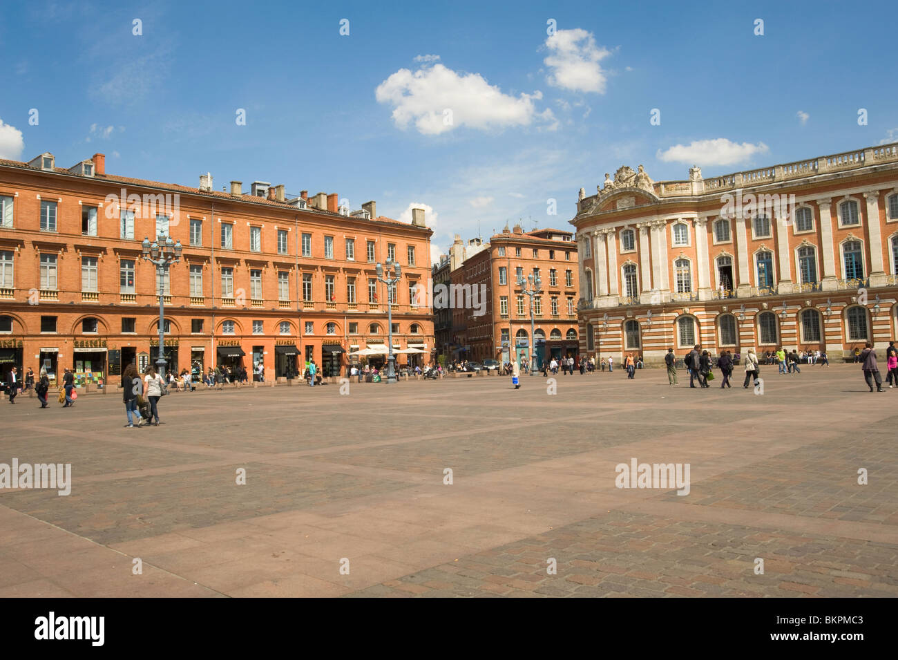 The Beautiful Architecture in Place du Capitole [Capital Square] with ...