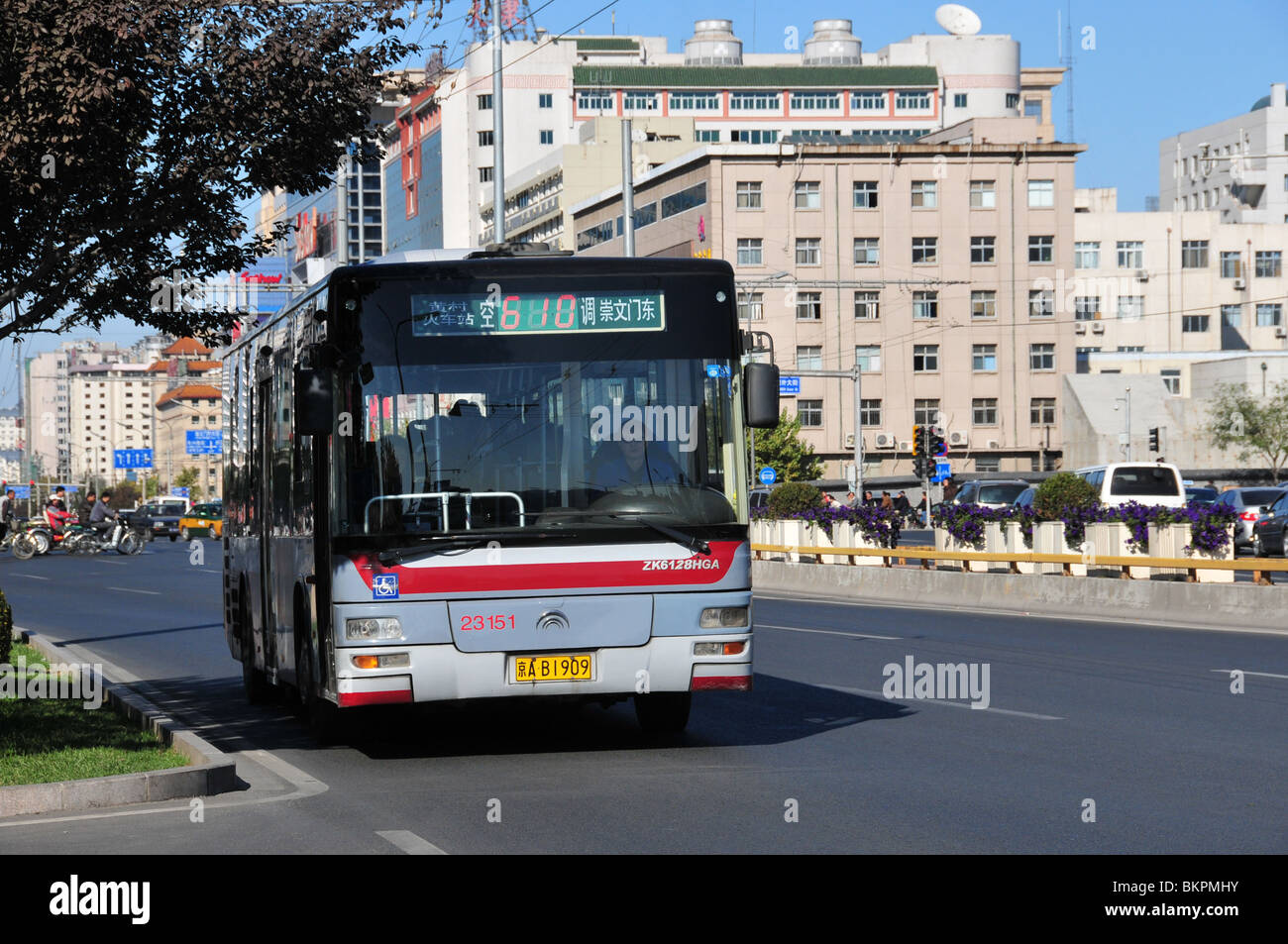 Bus Beijing China Stock Photo - Alamy