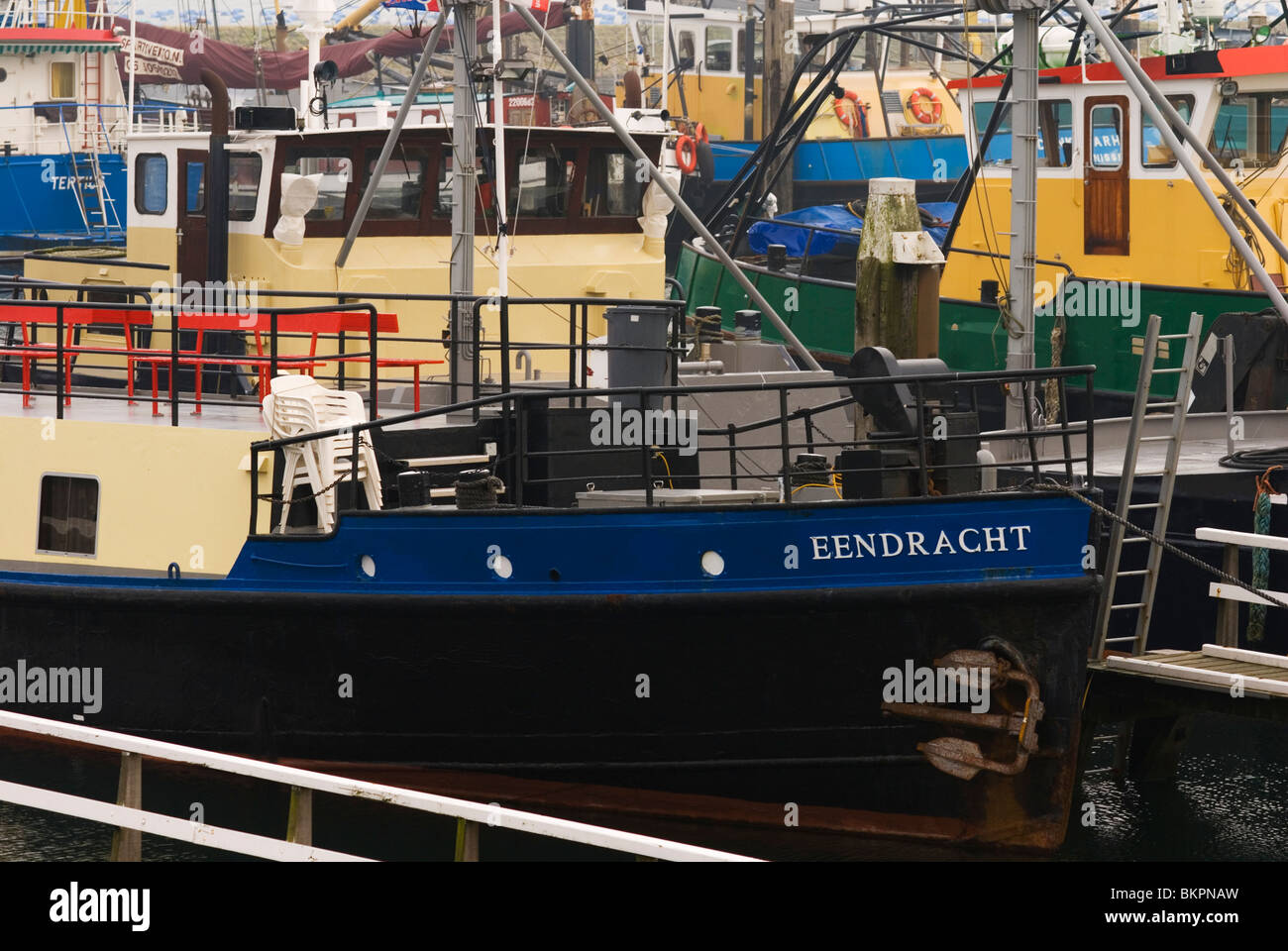 Vissersboten in de haven van bruinisse hi-res stock photography and images - Alamy