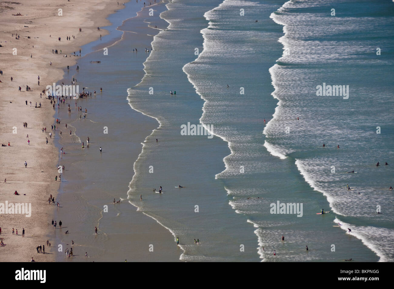 Muizenberg Beach, False Bay, Capetown, South Africa Stock Photo - Alamy