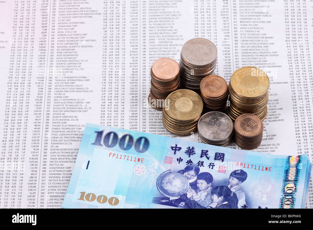 Taiwanese currency hi-res stock photography and images - Alamy