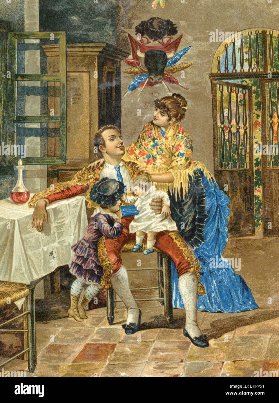 Victorian family families hi-res stock photography and images - Alamy