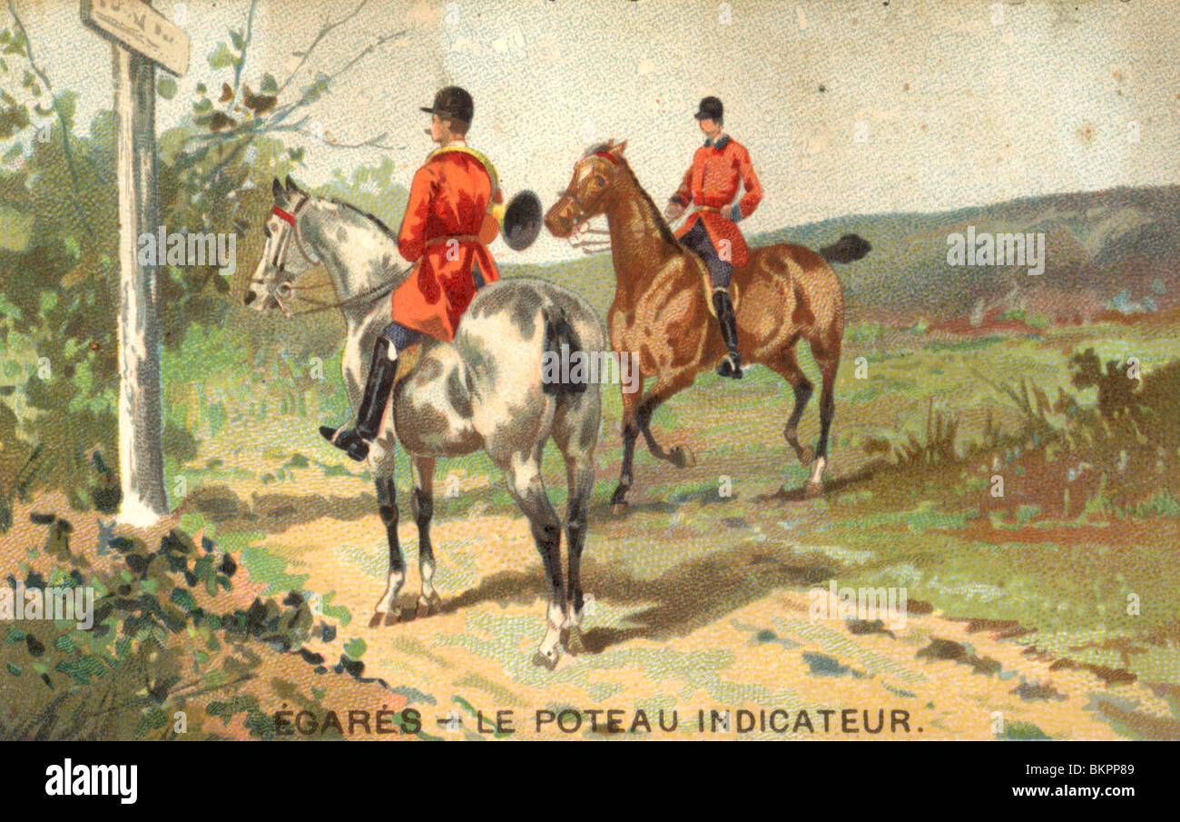 19th century fox hunting hi-res stock photography and images - Alamy