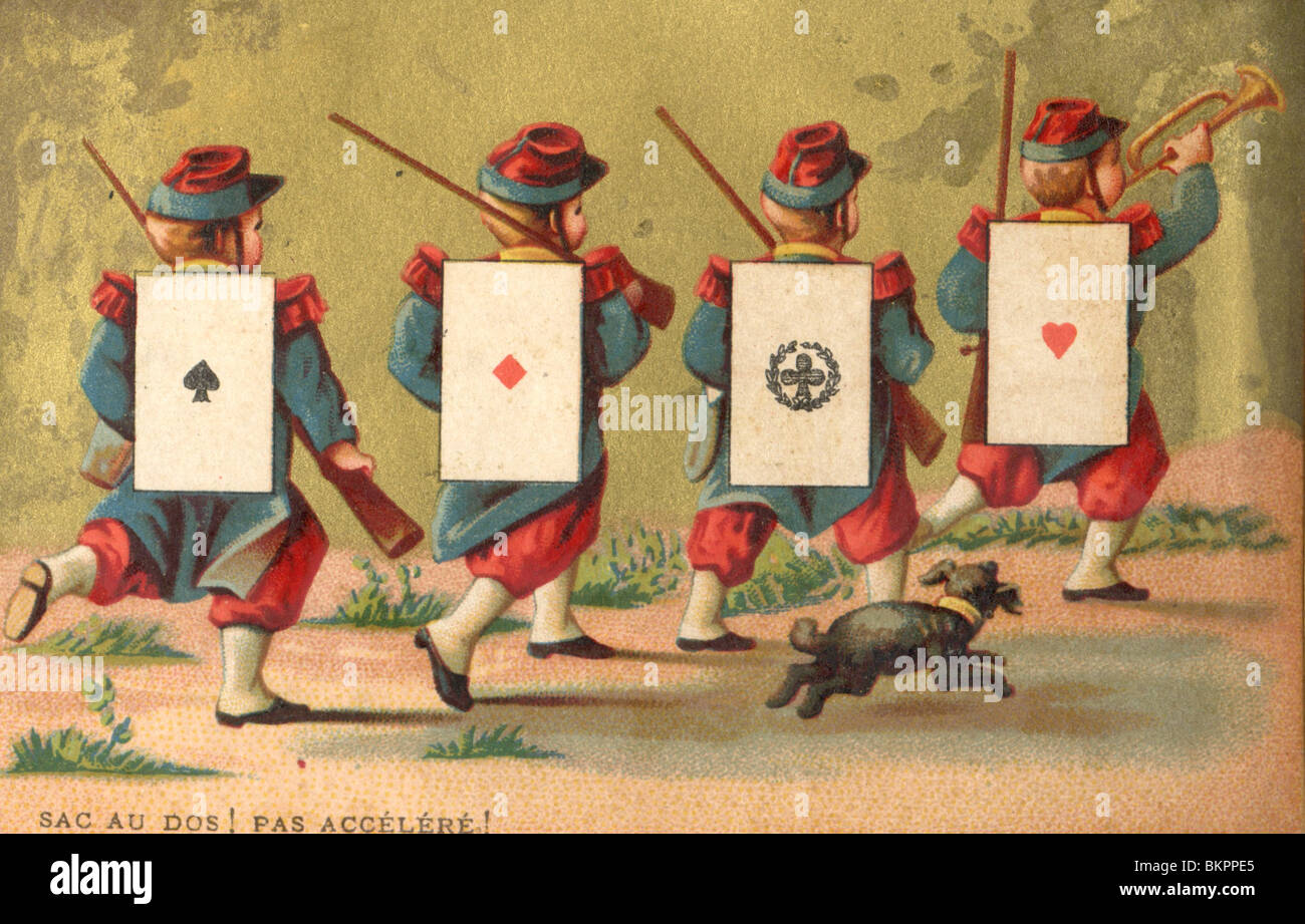 People playing cards painting hi-res stock photography and images - Alamy