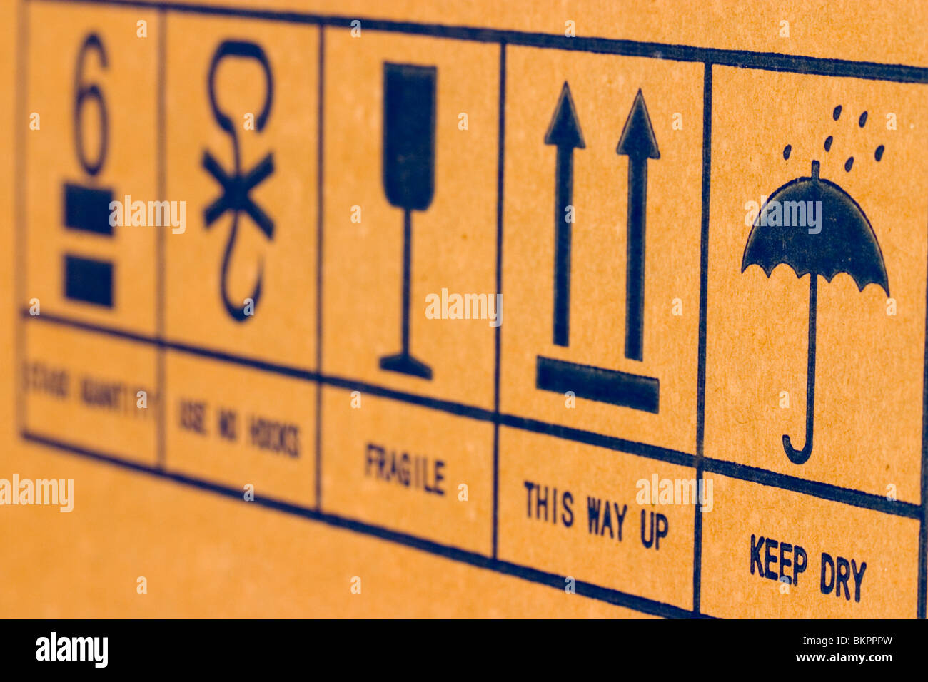 Handling instructions hi-res stock photography and images - Alamy