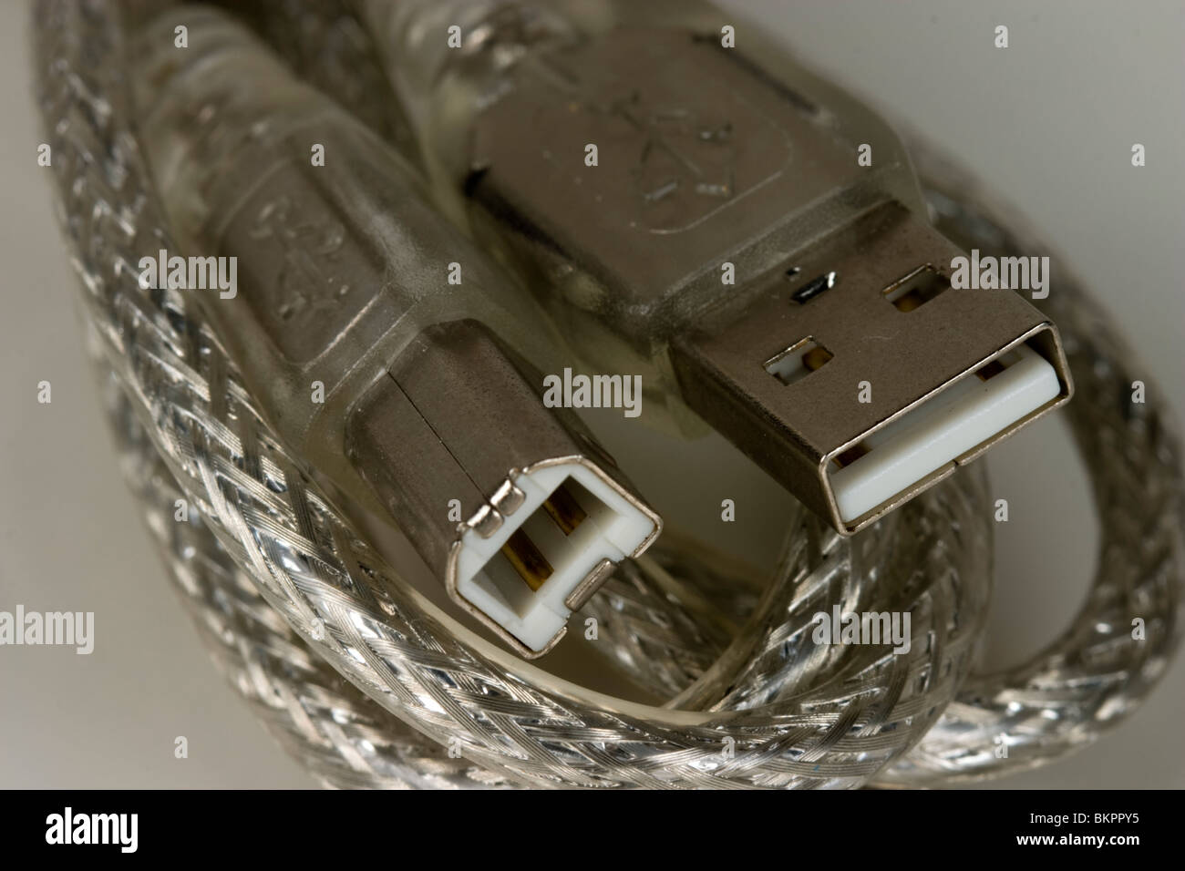 Closeup of a USB Cable Stock Photo - Alamy