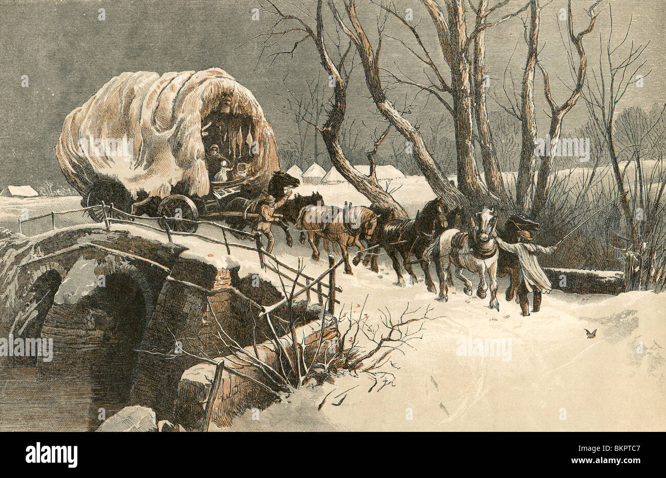 Migration land bridge hi-res stock photography and images - Alamy