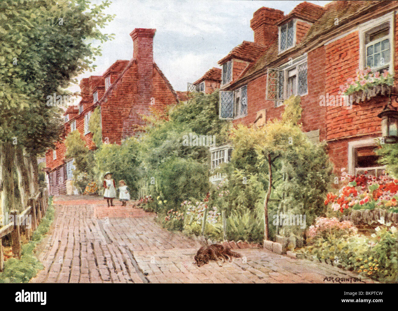 The Walks, Groombridge, Kent Stock Photo - Alamy