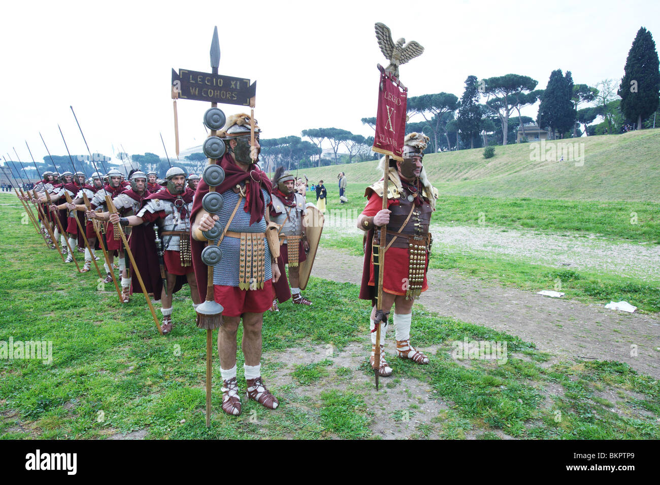 History-Roman re-enactors festival Stock Photo - Alamy