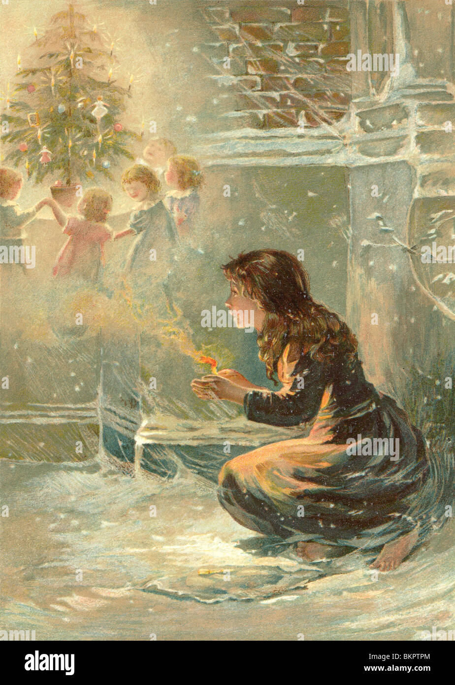Child poor christmas hi-res stock photography and images - Alamy