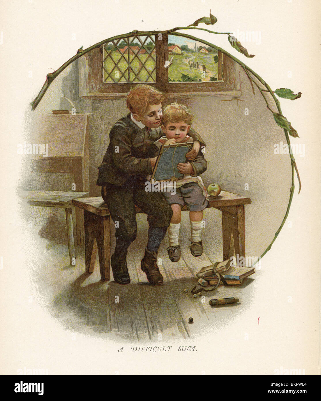 A Difficult Sum Stock Photo - Alamy