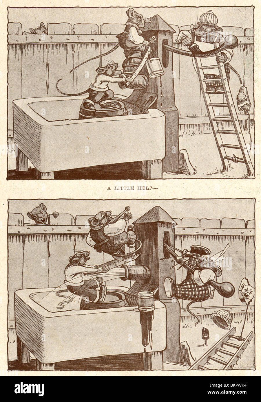 A Little help, makes all the difference Stock Photo - Alamy