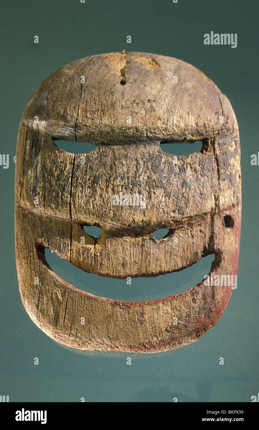 Alaskan Eskimo Native Mask AK Anchorage Museum Stock Photo - Alamy