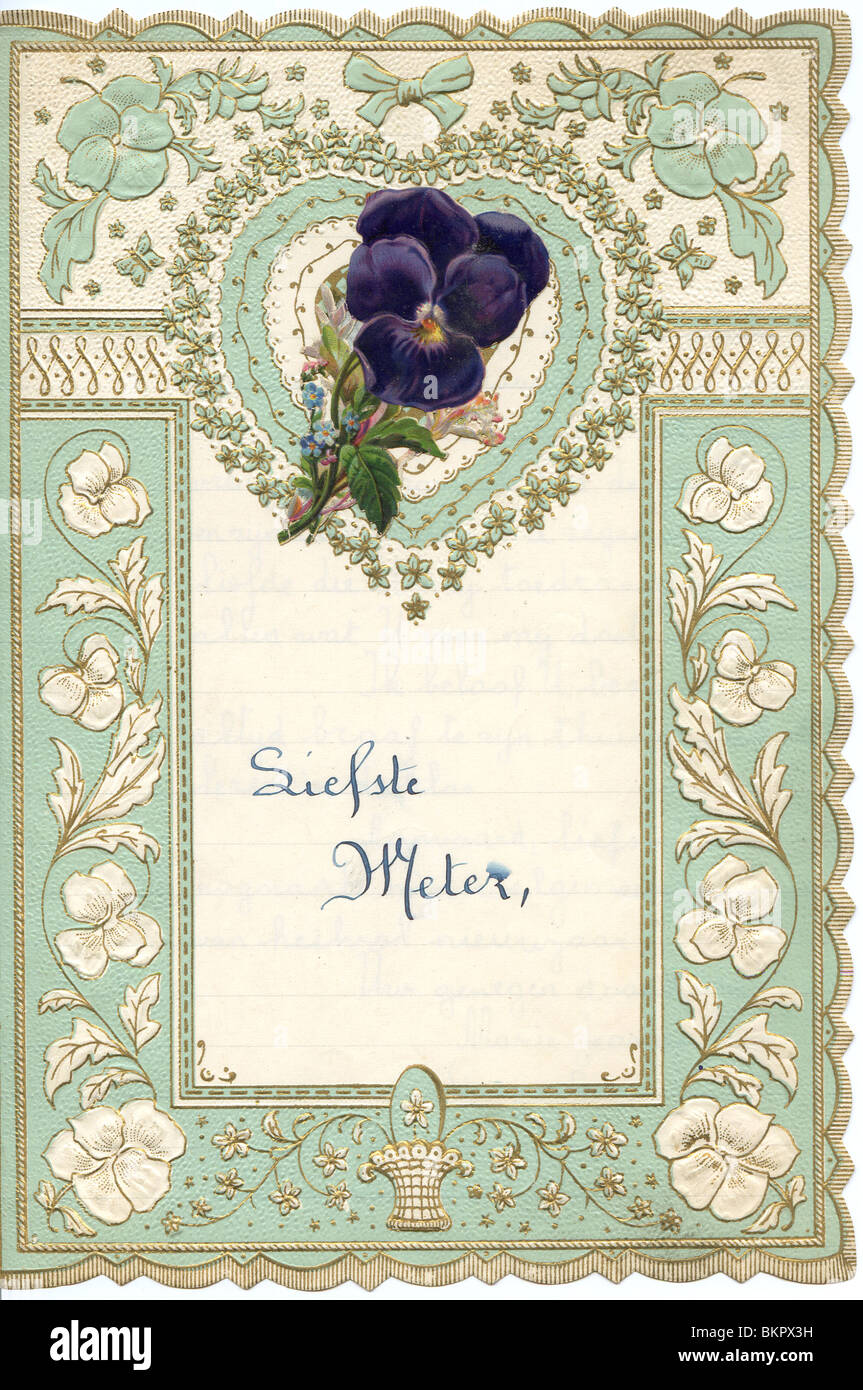 Decorative Writing Paper Stock Photo - Alamy